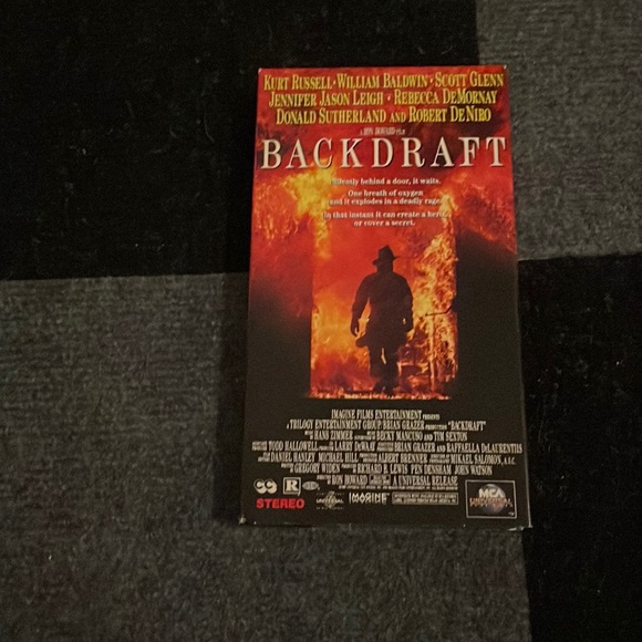 Cameras, Photo & Video | Backdraft Vhs Tape | Poshmark